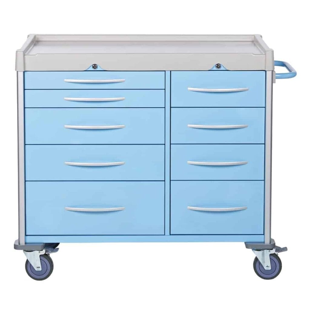 Double Procedure Trolley - Agile Medical