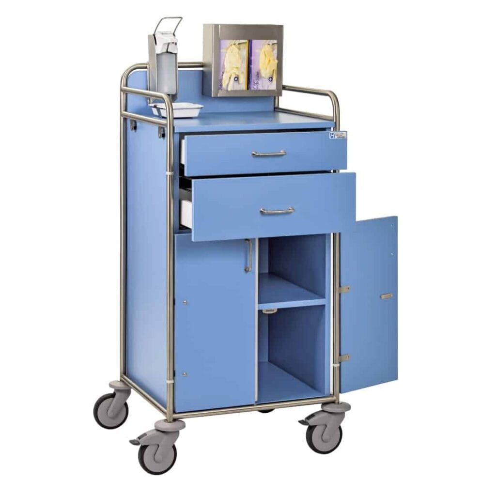 Narrow Procedure Trolley - Agile Medical
