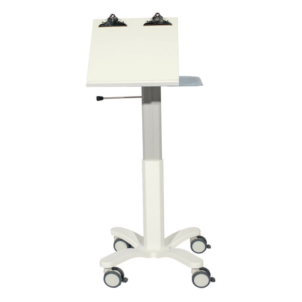 Height Adjustable Chart Trolley - Agile Medical
