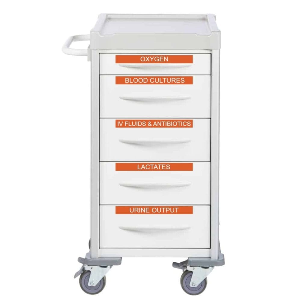Narrow Medication Trolley - Agile Medical