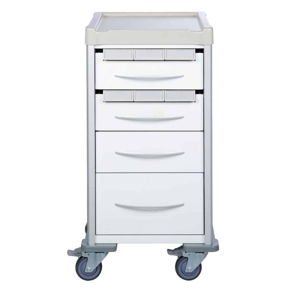 Narrow Medication Trolley - Agile Medical