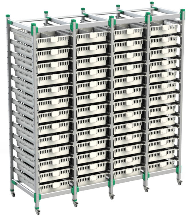 Infinity HTM71 Mobile Modular Storage - Agile Medical