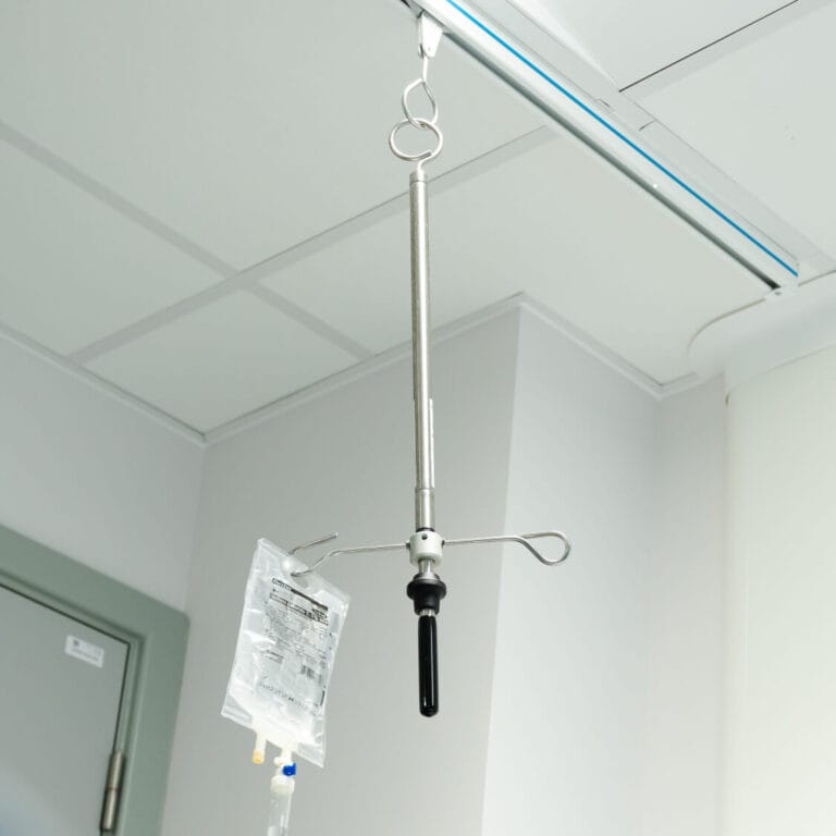 Adjustable Ceiling Mounted IV Stand - Agile Medical